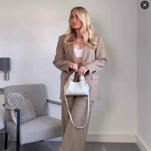 Zara | Jackets & Coats | Zara New Woman Oversized Blazer Zw Collection ...